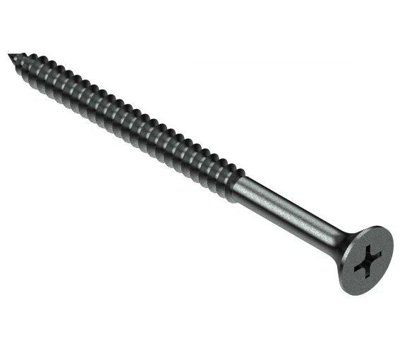 Bugle Head Deck Screws #10 x 6 in SteelDacrotized