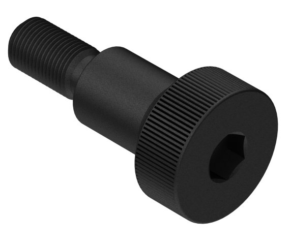 Cap Head Shoulder Bolts 1 x 1 in Steel BO