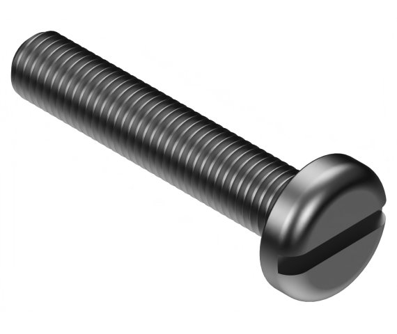 Pan Head Machine Screws #10-32 x 2 in 304 SS