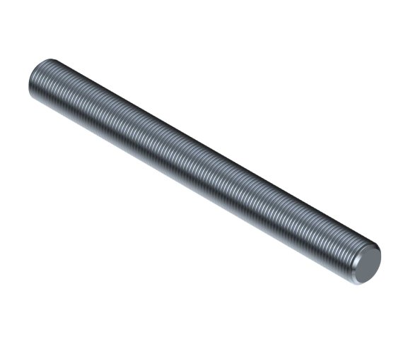Threaded Rods 1 1/4-7 x 120 in A307 A SteelZC