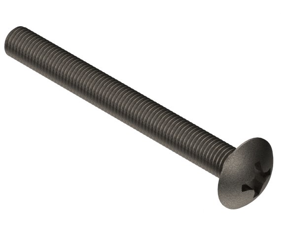 Truss Head Machine Screws #10-32 x 1/2 in 18-8 SS
