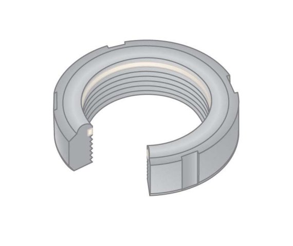 Bearing Retaining Lock Nut 1.378"-18 Bearhug Self Locking Alloy Steel ...