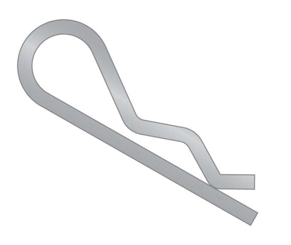 Bridge Hitch Hair Pin Clip .08 x 1-9/16 316 Stainless Steel
