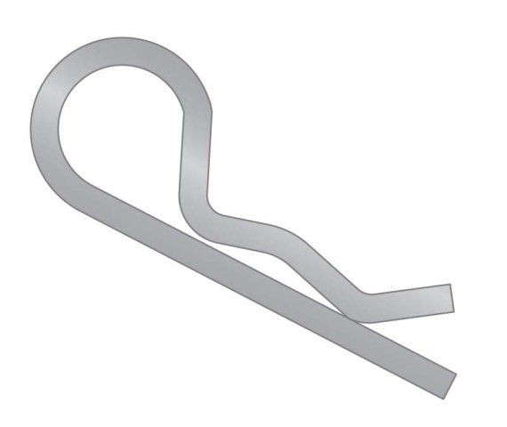 Bridge Hitch Hair Pin Clip .054 x 31/32 Stainless Steel