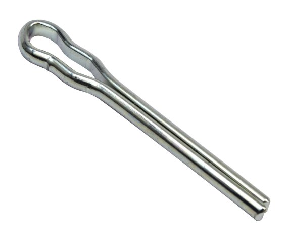 Cotter Pin Self-Locking 1/8 x 3/4 Carbon Steel Zinc Clear