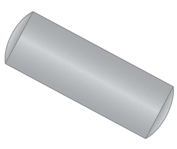 Dowel Pin Unhardened M1 x 8 316 Stainless Steel DIN 7