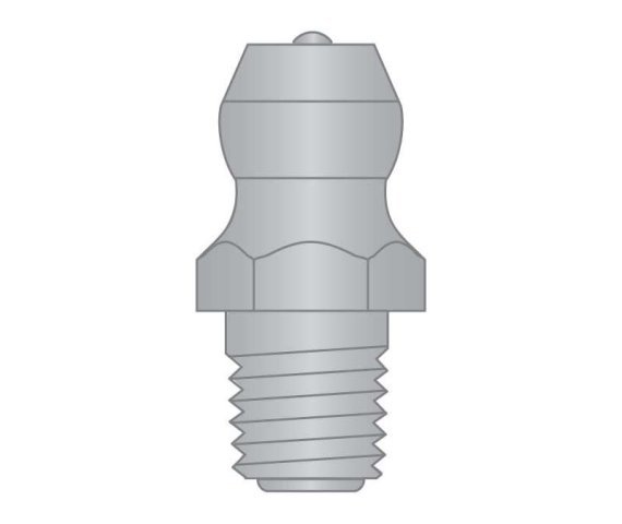 Grease Fitting Zerk M6x0.75 Taper Thread Stainless Steel PV