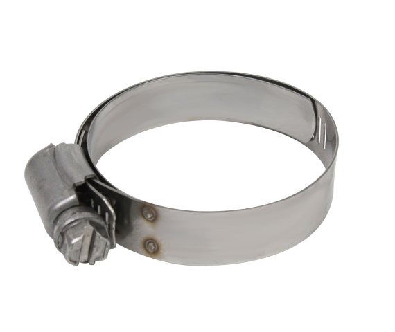 Hose Clamp Worm Gear Lined SAE #12 All 300 Stainless Steel