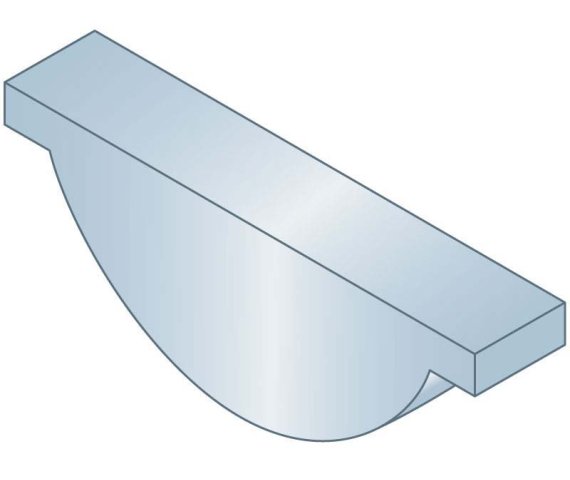 Hi-Pro Key 3/16 x 3/4 CS ZC