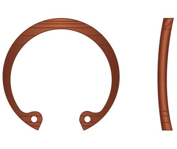 Housing Retaining Ring Bwd Internal 13/16 Copper MS16629