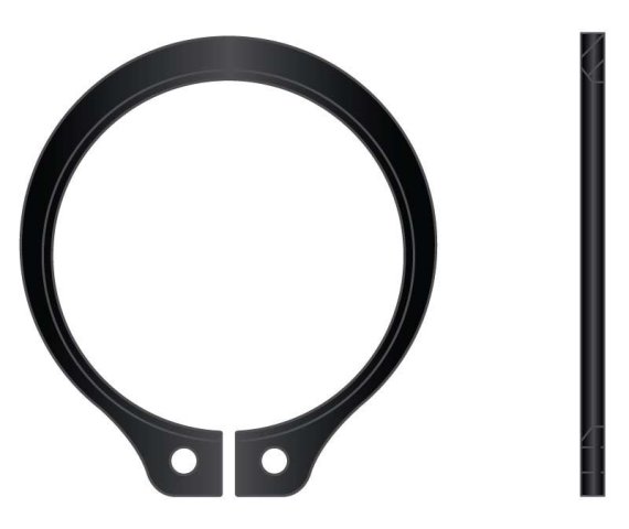 Snap Retaining Ring Beveled External 1-9/16 ZPhC MS16630