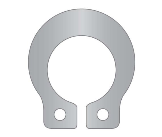 Radial Grip Ring 1/8 PH 15-7 CRES Stainless Steel Passivated