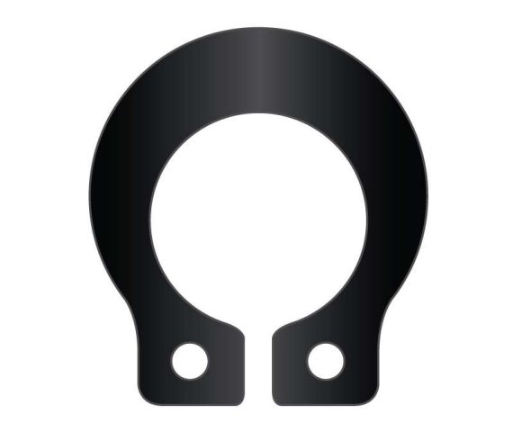 Radial Grip Ring 1/4 Carbon Spring Steel Phosphate