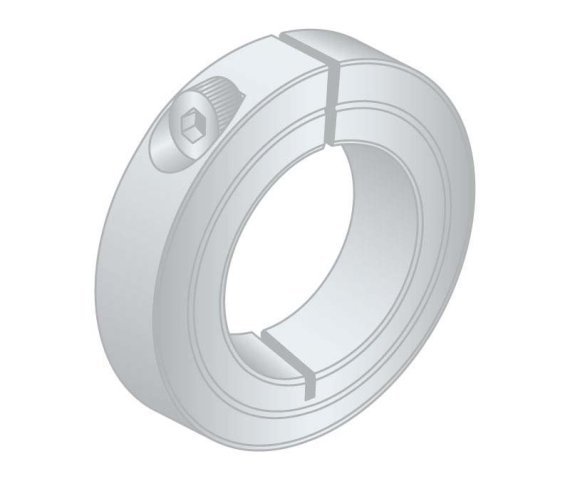 Sng Split Collar 1-5/16 x 9/16 x 7/16 AL