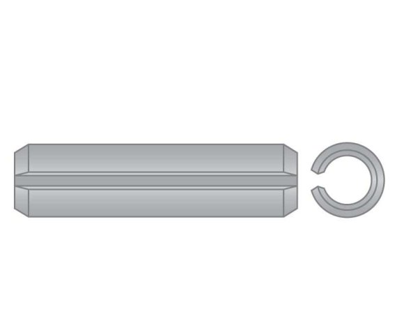 Slotted Spring Pin 5/32 x 1 302/304 SS