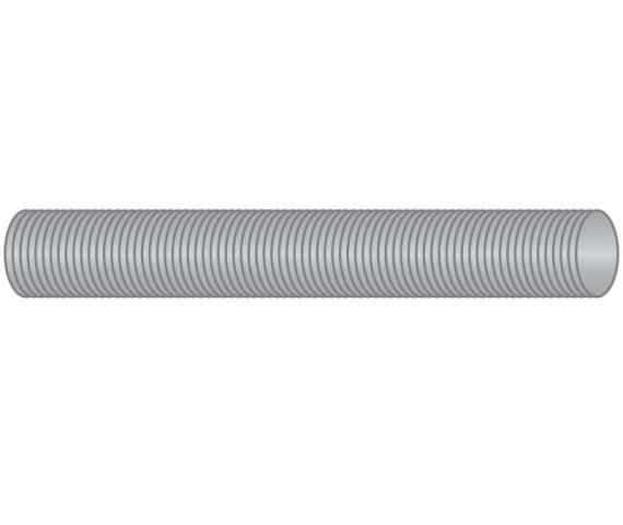 Threaded Rod M16-2 x 1M A2 Stainless Steel Plain