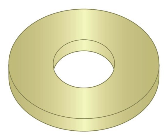 Machine Bushing Wide Rim 3 x 1-1/2 x 14g ZY