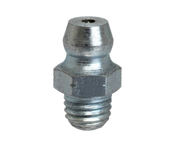 Grease Fitting Thread Forming 1/4-28 Steel Zinc Clear Triv