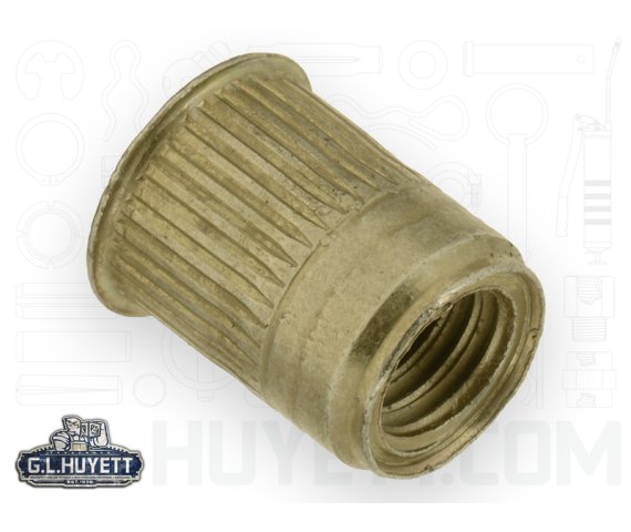 AVK Threaded Insert Knurled AK 3/8-16 x 150 ZY Triv Open End