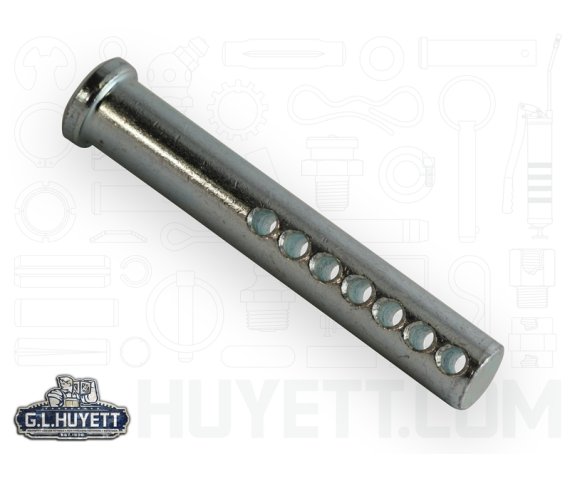 Clevis Pin Universal 1/2 x 3 Low Carbon Steel Zinc Clear