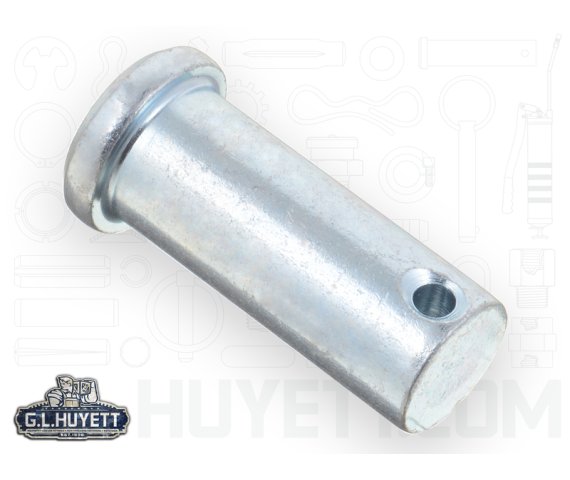 Clevis Pin 5/8 x 1-1/2 Low Carbon Steel Zinc Clear
