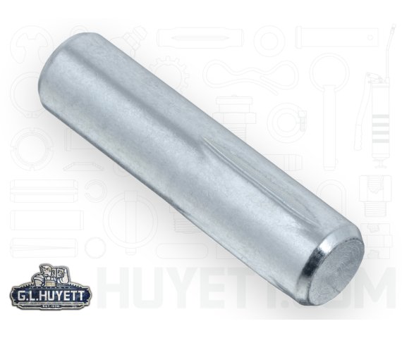 Groove Pin 1/2 x 2 Type H Low Carbon Steel Zinc Clear