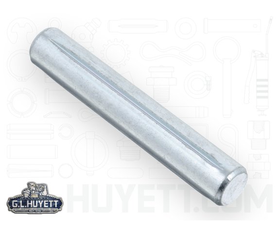 Groove Pin 1/2 x 3 Type U Low Carbon Steel Zinc Clear