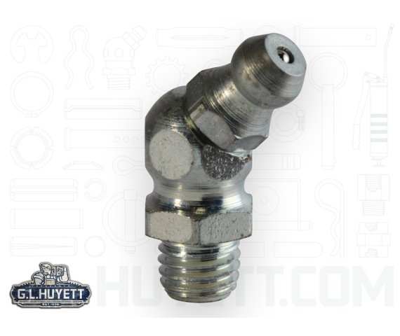 Grease Fitting Zerk M7x1 Taper Thread 45D Steel ZC Triv