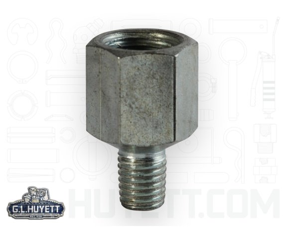Grease Fitting Adapter 1/4-28SAE-LT x 1/8-27NPTF (F)