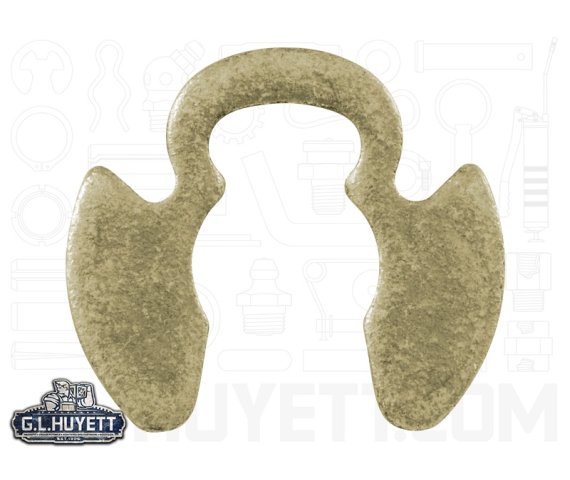 Poodle External Retaining Ring Clip 3/8 Spring Steel ZY