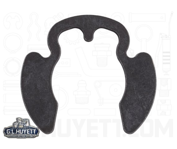Poodle External Retaining Ring Clip 1 Spring Steel Phos
