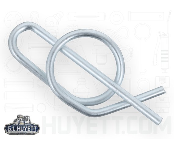 Ring Cotter Standard Duty 1/2 Carbon Steel Zinc Clear