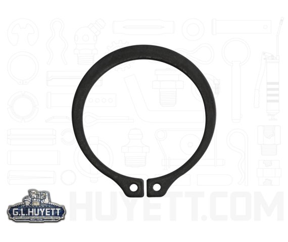 Snap Retaining Ring External 2-1/4 Spring Steel Phos