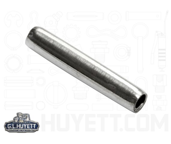 Coiled Spring Pin M1 x 10 SD 302/304 SS PV B18.8.3M/ISO 8750