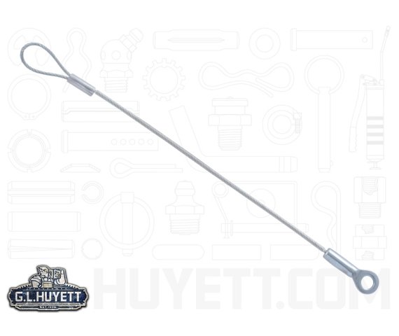 Tether 3/64 x 6 Steel Nylon Coated Type 2