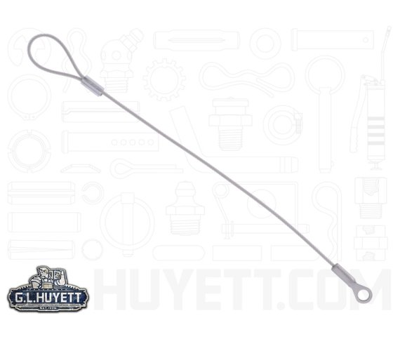 Tether 3/64 x 6 304SS Nylon Type 2