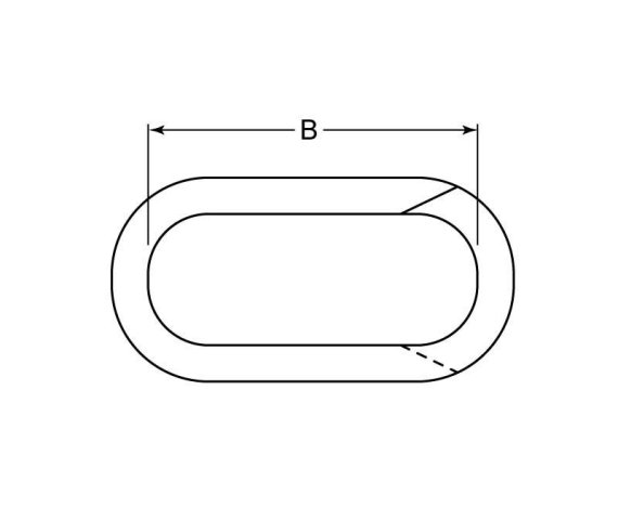 Repair Lap Link 1/8 x 3/4 ZP