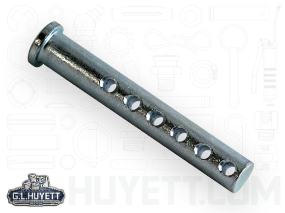 Clevis Pin Universal 5/16 x 2 Low Carbon Steel Zinc Clear