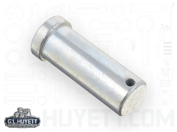 Clevis Pin 1 x 2-1/2 Low Carbon Steel Zinc Clear