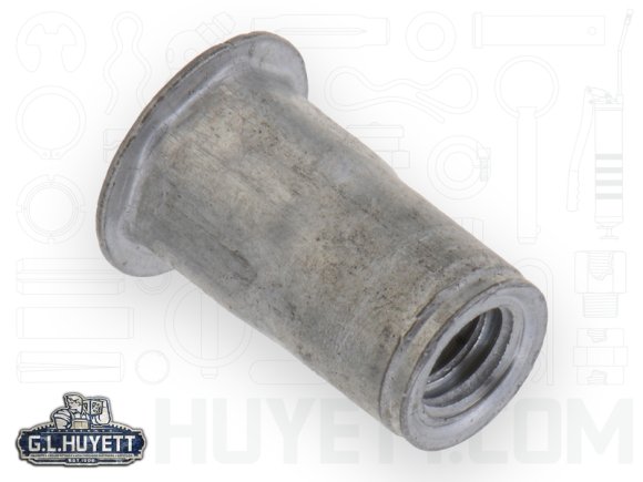AVK Threaded Insert Hex AH 1/4-20 x 260 Aluminum Open End