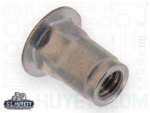 AVK Threaded Insert Hex AH #8-32 x 80 Stainless Open End