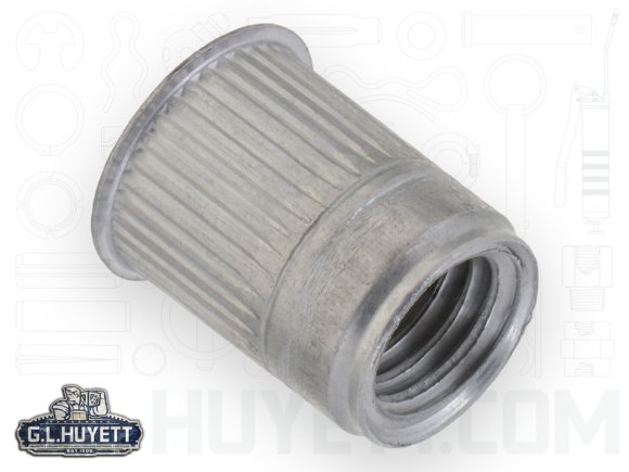 AVK Threaded Insert Knurled AK M10-1.5 x 3.8 Alum Open End