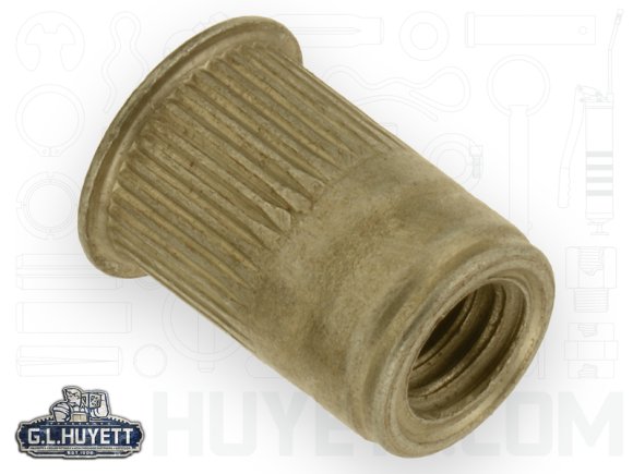 AVK Threaded Insert Knurled AK 1/4-20 x 165 ZY Triv Open End