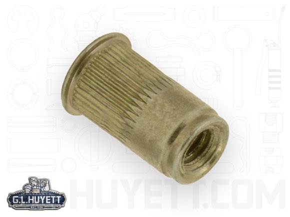 AVK Threaded Insert Knurled AK #8-32 x 130 ZY Triv Open End