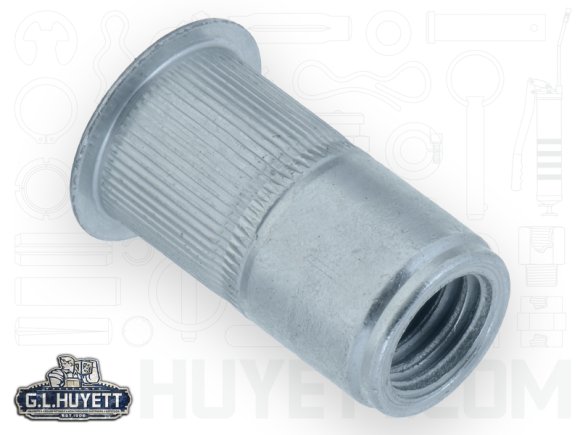AVK Threaded Insert Knurled AL 1/2-13 x 350 ZC Triv Open End