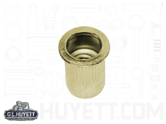 AVK Threaded Insert Knurled AL 1/2-20 x 500 ZY Triv OE