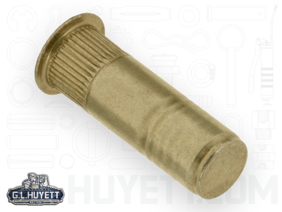 AVK Threaded Insert Knurled AL 1/4-20 x 165 ZY Triv CE