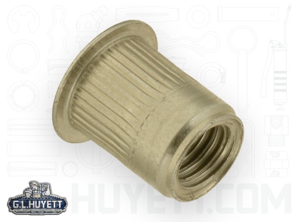 AVK Threaded Insert Knurled AL 3/8-16 x 150 ZY Triv OE