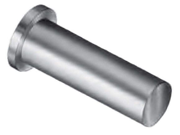 AVK Rivet Nut Threaded Insert RN M3 x 4 Stainless Closed End