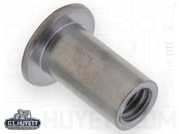AVK Rivet Nut Threaded Insert RN 5/16"-18 x 125 SS Open End